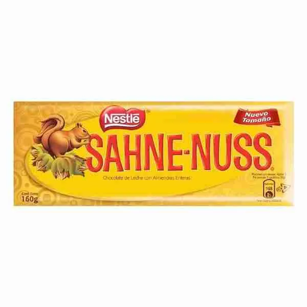 Chocolate sahne nuss store